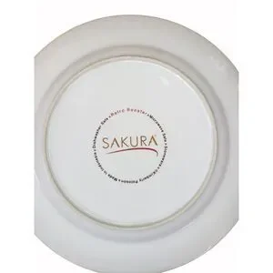 Oneida | Dining | New Set Of 4 Sakura Dessert Plates Retro Rooster ...